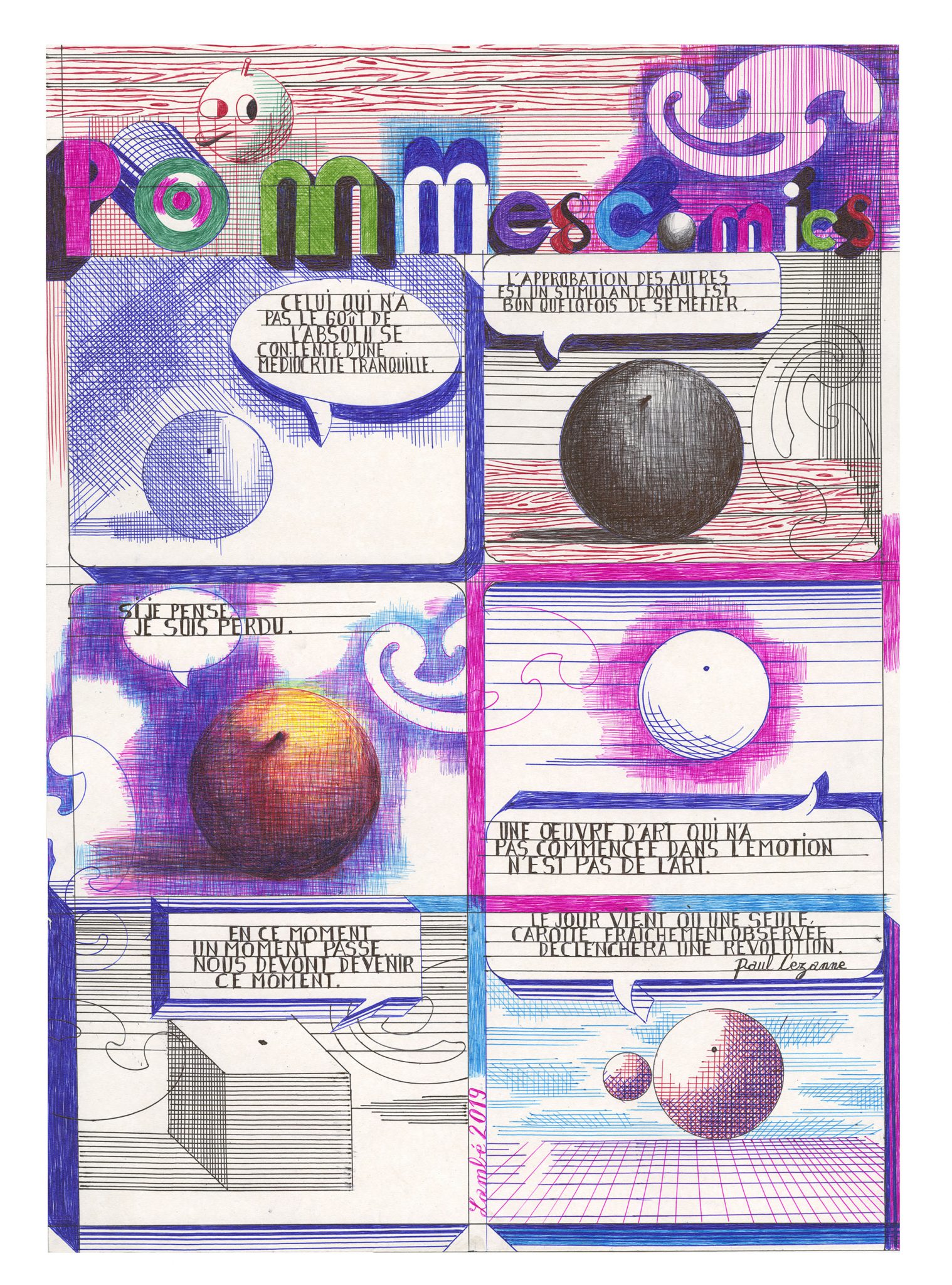 FACÉTIES - ÉRIC LAMBÉ - Festival Bande Dessinée & Arts associés - Aix-en-Provence