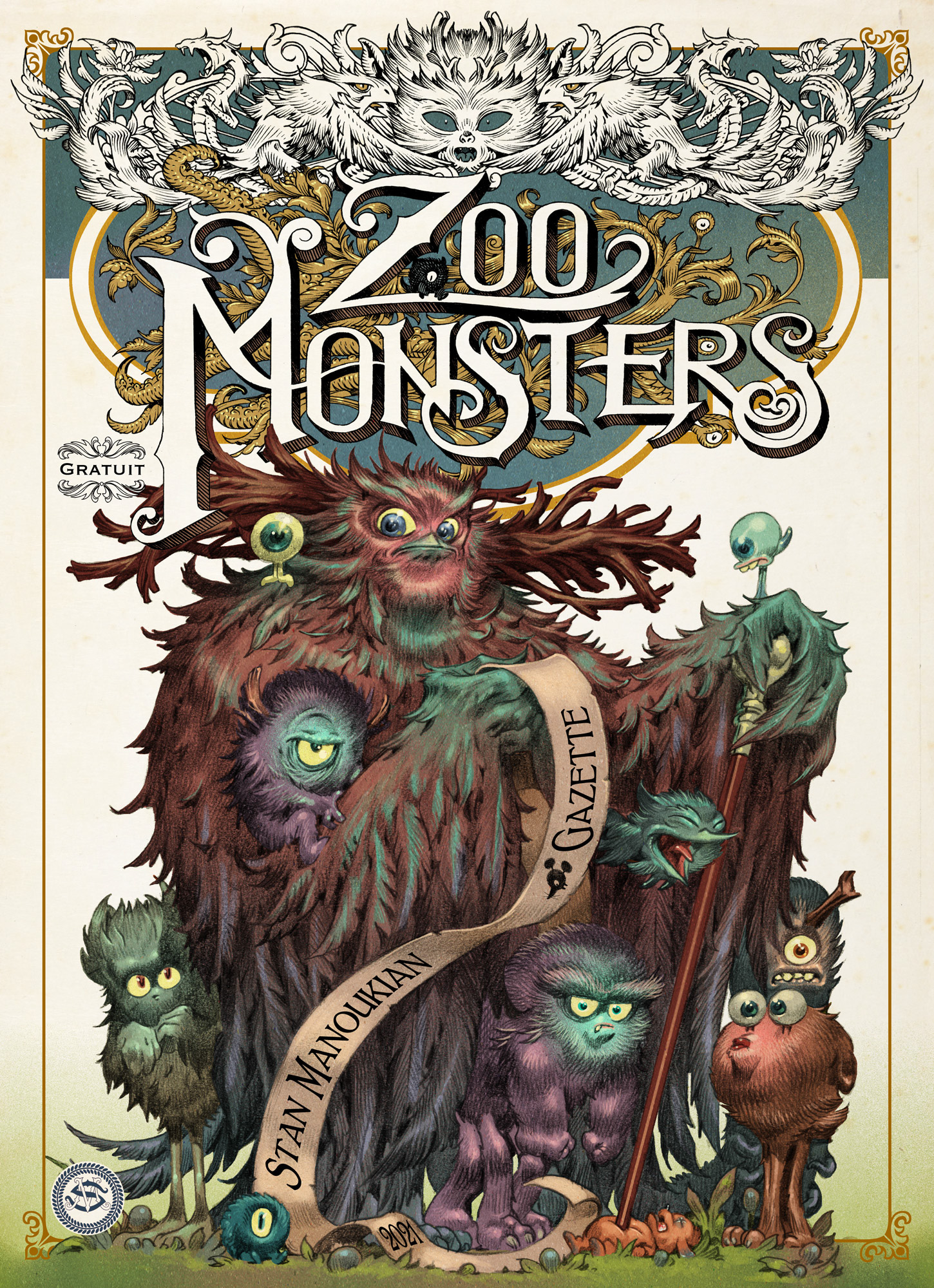ZOO MONSTERS – STAN MANOUKIAN - Exposition - Festival Bande Dessinée ...